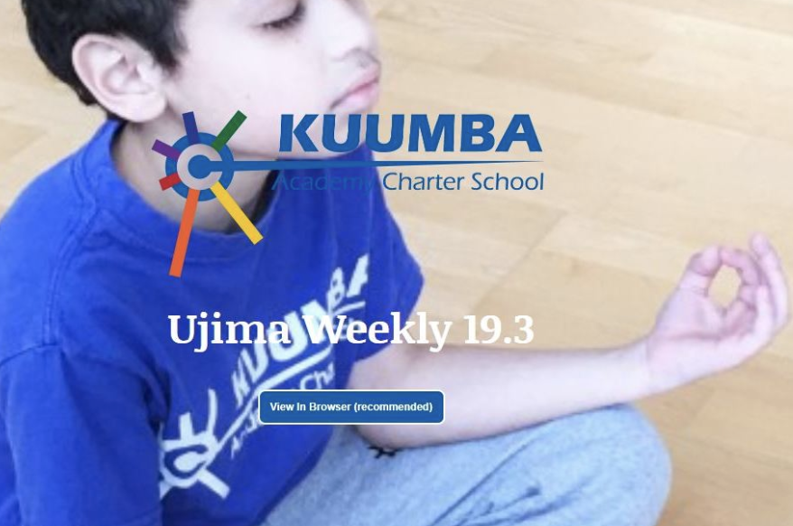 Newsletters | Kuumba Academy Charter School